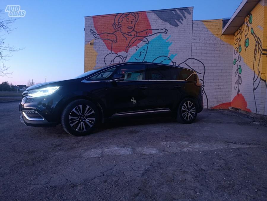 Black Renault Espace 2015 in Joniskis, with an engine capacity of 1.60 L and mileage of 323 thousand km for 10500 €, photo 5 on AUTOMOTO.COM.LV