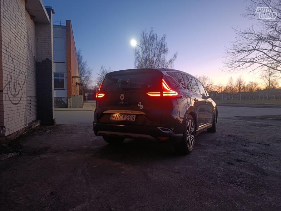 Black Renault Espace 2015 in Joniskis, with an engine capacity of 1.60 L and mileage of 323 thousand km for 10500 €, photo 6 on AUTOMOTO.COM.LV