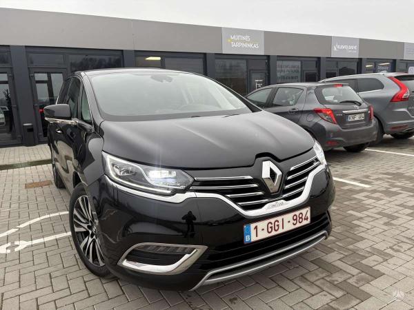 Black Renault Espace 2016 in Taurage, with an engine capacity of 1.60 L and mileage of 243 thousand km for 9500 €, photo 1 on AUTOMOTO.COM.LV