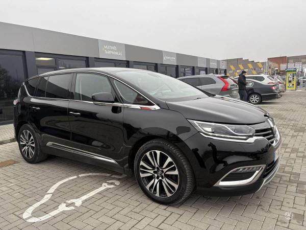 Black Renault Espace 2016 in Taurage, with an engine capacity of 1.60 L and mileage of 243 thousand km for 9500 €, photo 4 on AUTOMOTO.COM.LV