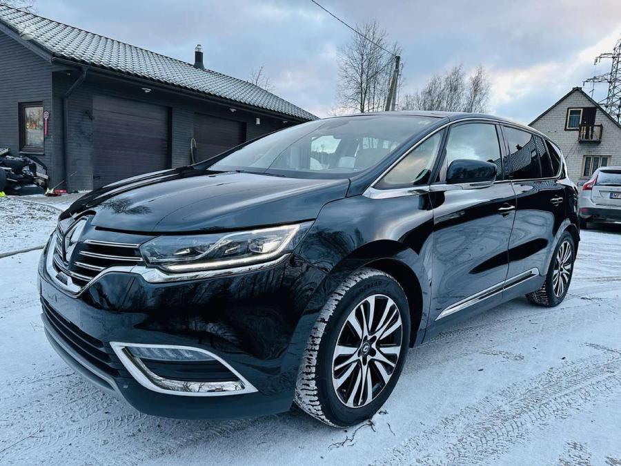 Melns Renault Espace 2016 Kauņa, ar dzinēja tilpumu 1.62 L un nobraukumu 230 tūkst. km par 10750 €, foto 1 vietnē AUTOMOTO.COM.LV