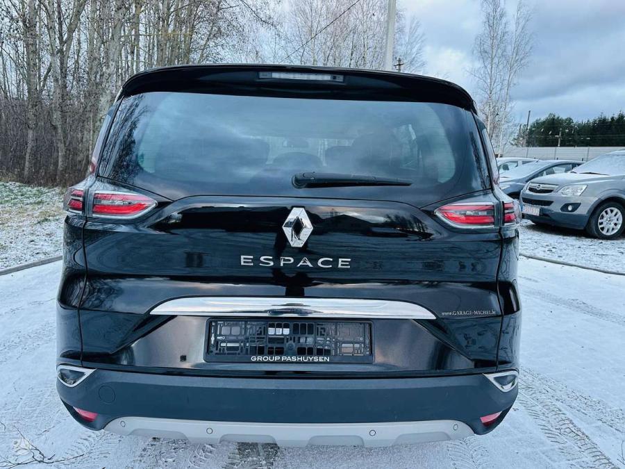 Melns Renault Espace 2016 Kauņa, ar dzinēja tilpumu 1.62 L un nobraukumu 230 tūkst. km par 10750 €, foto 5 vietnē AUTOMOTO.COM.LV