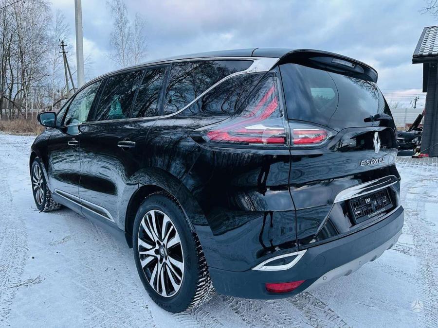 Melns Renault Espace 2016 Kauņa, ar dzinēja tilpumu 1.62 L un nobraukumu 230 tūkst. km par 10750 €, foto 6 vietnē AUTOMOTO.COM.LV