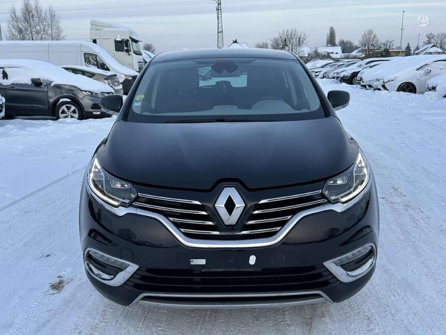 Melns Renault Espace 2016 Tauragė, ar dzinēja tilpumu 1.60 L un nobraukumu 162 tūkst. km par 9700 €, foto 2 vietnē AUTOMOTO.COM.LV
