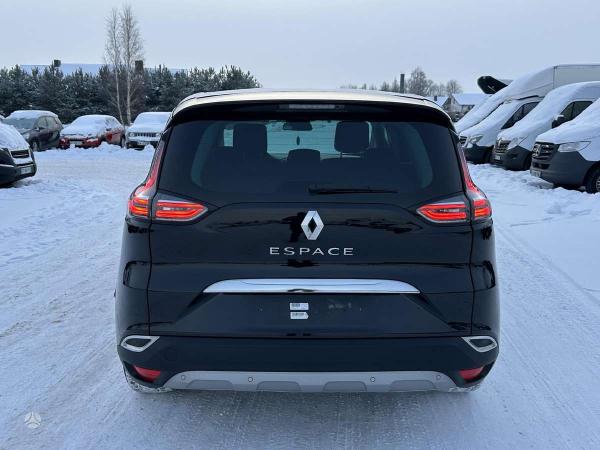 Black Renault Espace 2016 in Taurage, with an engine capacity of 1.60 L and mileage of 162 thousand km for 9700 €, photo 5 on AUTOMOTO.COM.LV