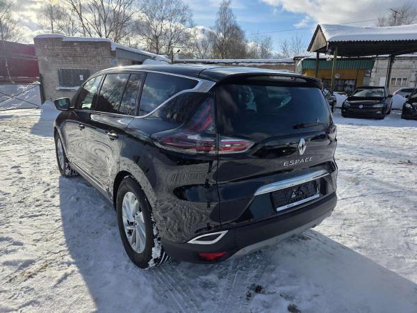 Black Renault Espace 2016 in Telschi, with an engine capacity of 1.60 L and mileage of 237 thousand km for 9900 €, photo 4 on AUTOMOTO.COM.LV