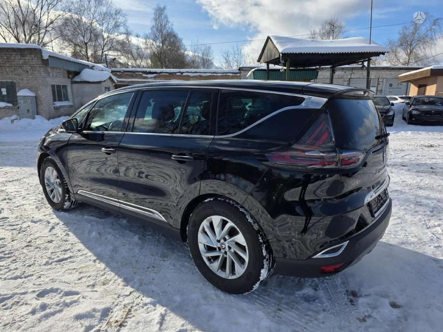 Black Renault Espace 2016 in Telschi, with an engine capacity of 1.60 L and mileage of 237 thousand km for 9900 €, photo 10 on AUTOMOTO.COM.LV