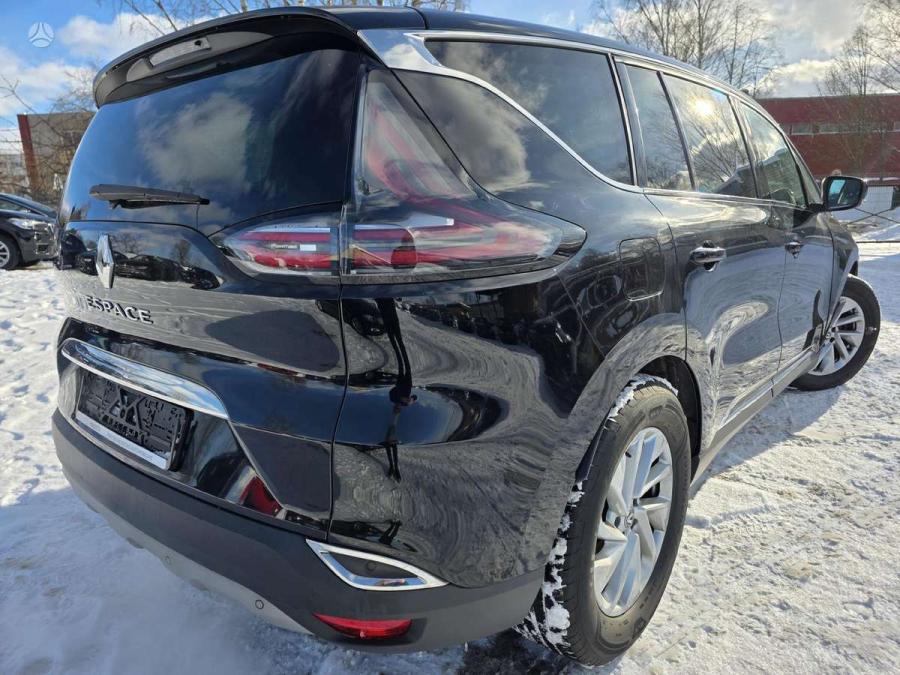 Black Renault Espace 2016 in Telschi, with an engine capacity of 1.60 L and mileage of 237 thousand km for 9900 €, photo 14 on AUTOMOTO.COM.LV