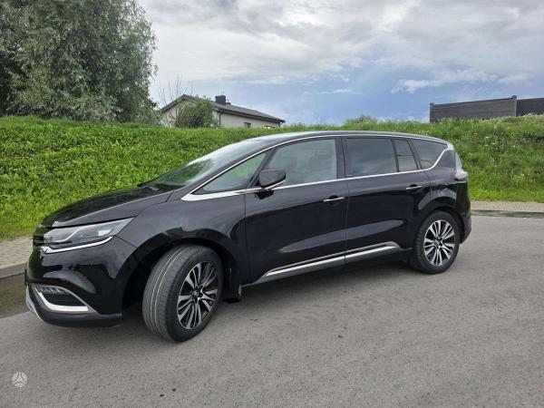 Melns Renault Espace 2016 Kauņa, ar dzinēja tilpumu 1.60 L un nobraukumu 126 tūkst. km par 7700 €, foto 1 vietnē AUTOMOTO.COM.LV