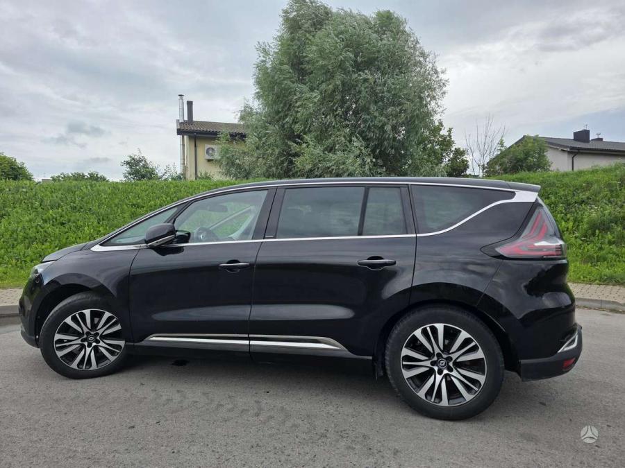 Black Renault Espace 2016 in Kaunas, with an engine capacity of 1.60 L and mileage of 126 thousand km for 7700 €, photo 3 on AUTOMOTO.COM.LV