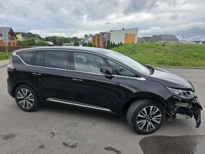 Black Renault Espace 2016 in Kaunas, with an engine capacity of 1.60 L and mileage of 126 thousand km for 7700 €, photo 9 on AUTOMOTO.COM.LV
