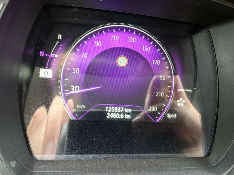 Black Renault Espace 2016 in Kaunas, with an engine capacity of 1.60 L and mileage of 126 thousand km for 7700 €, photo 19 on AUTOMOTO.COM.LV
