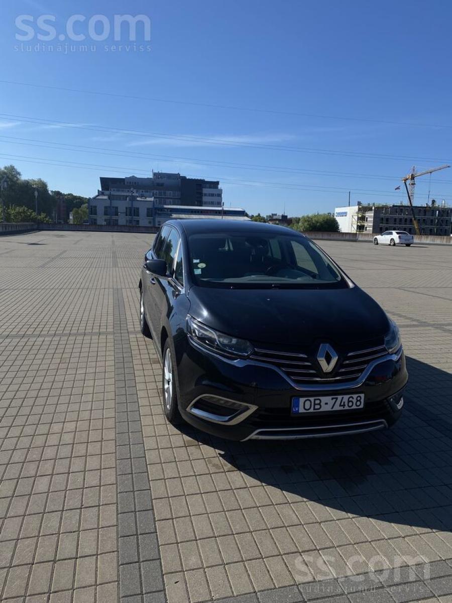 Melns Renault Espace 2016 Rīga, ar dzinēja tilpumu 1.60 L un nobraukumu 109 tūkst. km par 12300 €, foto 3 vietnē AUTOMOTO.COM.LV
