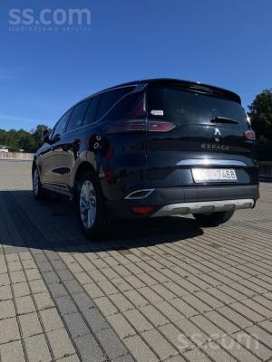 Melns Renault Espace 2016 Rīga, ar dzinēja tilpumu 1.60 L un nobraukumu 109 tūkst. km par 12300 €, foto 4 vietnē AUTOMOTO.COM.LV