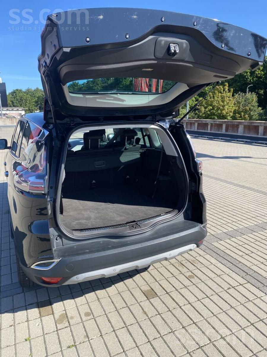 Melns Renault Espace 2016 Rīga, ar dzinēja tilpumu 1.60 L un nobraukumu 109 tūkst. km par 12300 €, foto 13 vietnē AUTOMOTO.COM.LV
