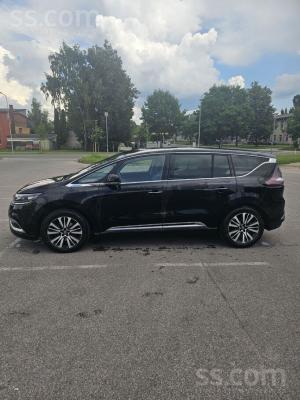 Black Renault Espace 2016 in Valka, with an engine capacity of 1.60 L and mileage of 278 thousand km for 8900 €, photo 3 on AUTOMOTO.COM.LV