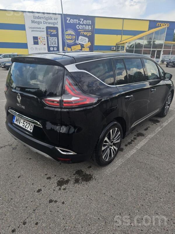 Black Renault Espace 2016 in Valka, with an engine capacity of 1.60 L and mileage of 278 thousand km for 8900 €, photo 3 on AUTOMOTO.COM.LV