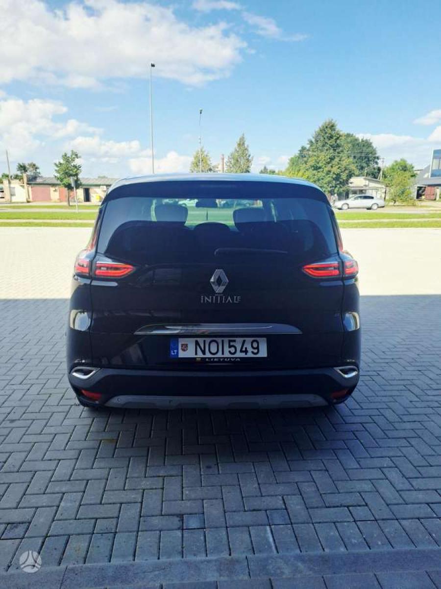 Black Renault Espace 2016 in Mazeikiai, with an engine capacity of 1.60 L and mileage of 252 thousand km for 9600 €, photo 6 on AUTOMOTO.COM.LV