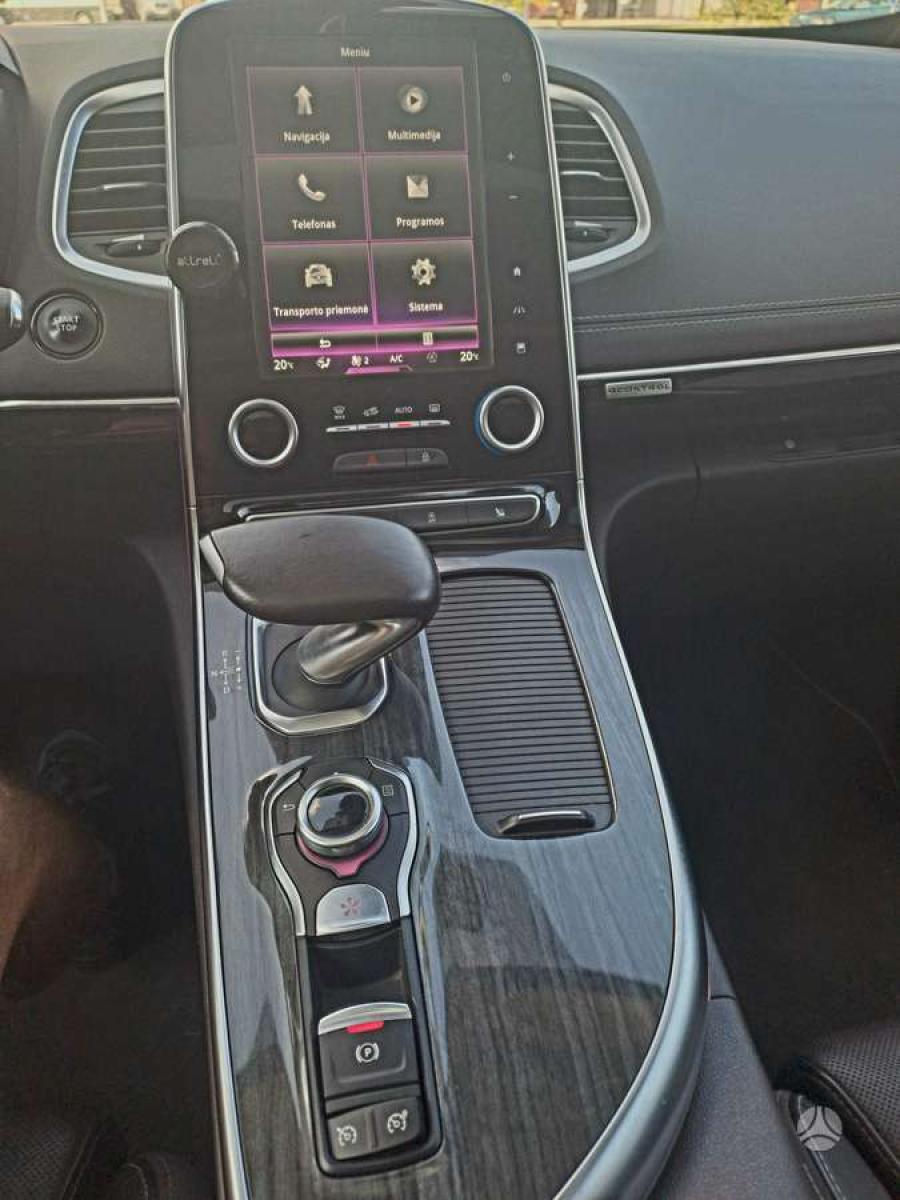 Black Renault Espace 2016 in Mazeikiai, with an engine capacity of 1.60 L and mileage of 252 thousand km for 9600 €, photo 25 on AUTOMOTO.COM.LV