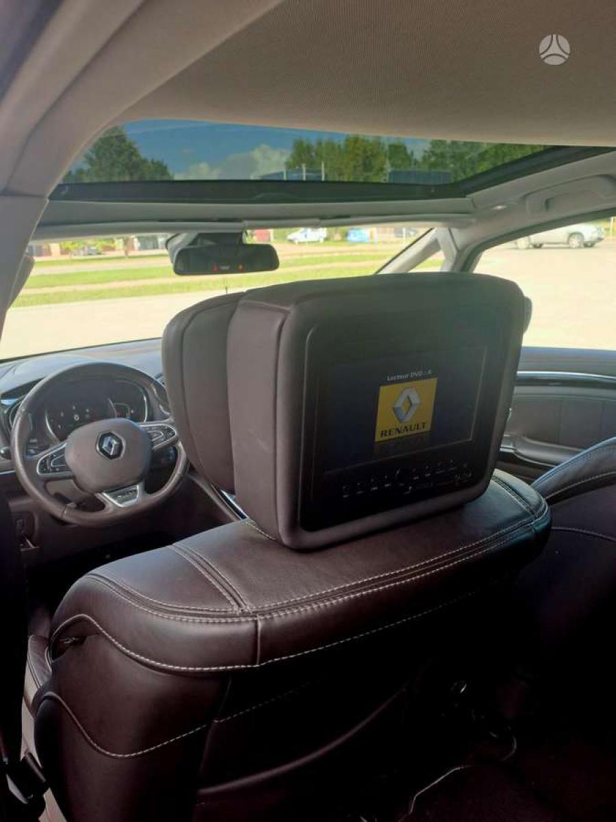 Black Renault Espace 2016 in Mazeikiai, with an engine capacity of 1.60 L and mileage of 252 thousand km for 9600 €, photo 33 on AUTOMOTO.COM.LV
