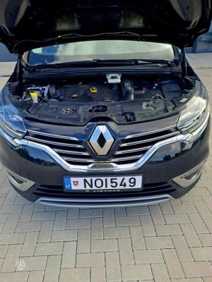 Black Renault Espace 2016 in Mazeikiai, with an engine capacity of 1.60 L and mileage of 252 thousand km for 9600 €, photo 34 on AUTOMOTO.COM.LV
