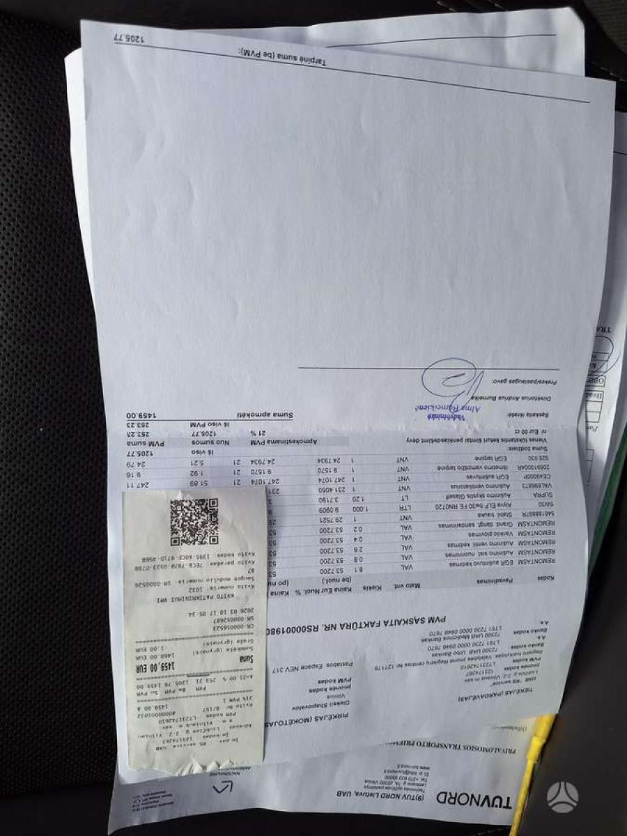 Черный Рено Эспейс 2016 в Вильнюс, объемом двигателя 1.60 л и пробегом 240 тыс. км за 11000 €, фото 18 на AUTOMOTO.COM.LV