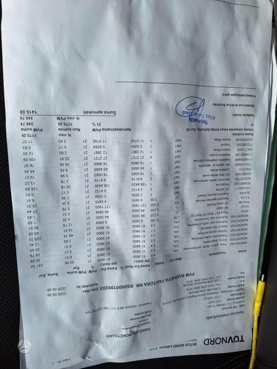 Черный Рено Эспейс 2016 в Вильнюс, объемом двигателя 1.60 л и пробегом 240 тыс. км за 11000 €, фото 19 на AUTOMOTO.COM.LV