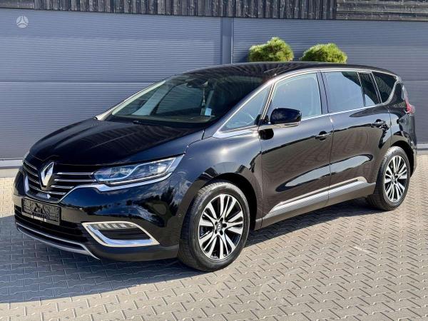 Black Renault Espace 2016 in Siauliai, with an engine capacity of 1.60 L and mileage of 175 thousand km for 10150 €, photo 1 on AUTOMOTO.COM.LV