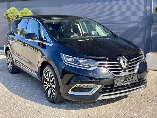 Black Renault Espace 2016 in Siauliai, with an engine capacity of 1.60 L and mileage of 175 thousand km for 10150 €, photo 7 on AUTOMOTO.COM.LV