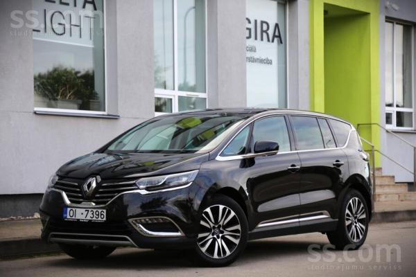 Melns Renault Espace 2016 Rīga, ar dzinēja tilpumu 1.60 L un nobraukumu 196 tūkst. km par 13495 €, foto 1 vietnē AUTOMOTO.COM.LV