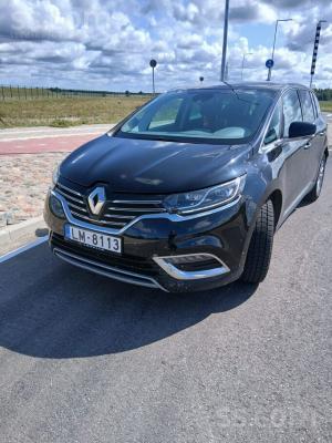 Black Renault Espace 2016 in Liepaja, with an engine capacity of 1.60 L and mileage of 167 thousand km for 10000 €, photo  on AUTOMOTO.COM.LV