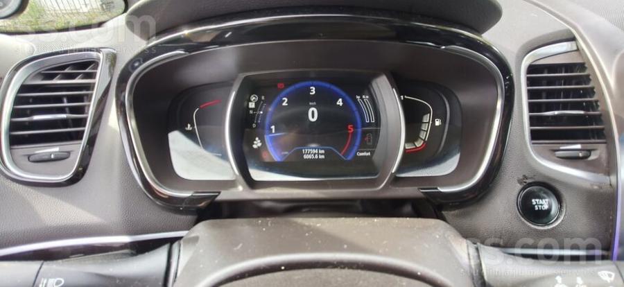Melns Renault Espace 2016 Rīga, ar dzinēja tilpumu 1.60 L un nobraukumu 178 tūkst. km par 10300 €, foto 10 vietnē AUTOMOTO.COM.LV