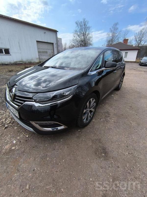 Renault Espace 2016 Rīga vietnē Melns Renault Espace 2016 Rīga, ar dzinēja tilpumu 1.60 L un nobraukumu 178 tūkst. km par 10500 €, foto 1 vietnē AUTOMOTO.COM.LV