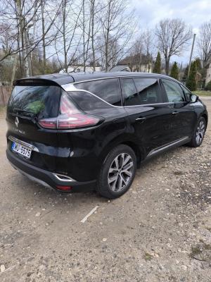 Black Renault Espace 2016 in Riga, with an engine capacity of 1.60 L and mileage of 178 thousand km for 10500 €, photo 4 on AUTOMOTO.COM.LV