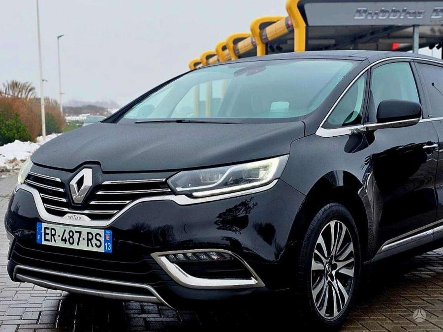 Melns Renault Espace 2017 Tauragė, ar dzinēja tilpumu 1.60 L un nobraukumu 210 tūkst. km par 9400 €, foto 10 vietnē AUTOMOTO.COM.LV