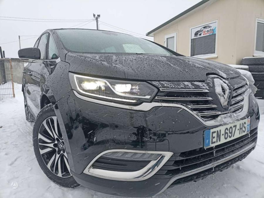 Melns Renault Espace 2017 Viļņa, ar dzinēja tilpumu 1.60 L un nobraukumu 165 tūkst. km par 12850 €, foto 2 vietnē AUTOMOTO.COM.LV
