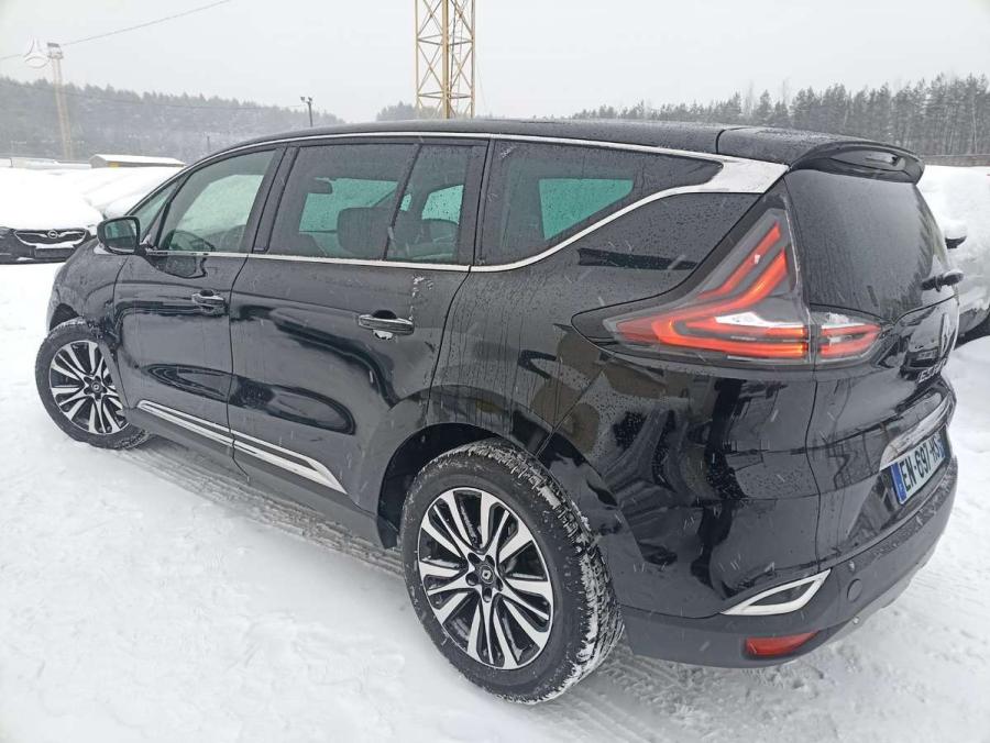 Melns Renault Espace 2017 Viļņa, ar dzinēja tilpumu 1.60 L un nobraukumu 165 tūkst. km par 12850 €, foto 6 vietnē AUTOMOTO.COM.LV