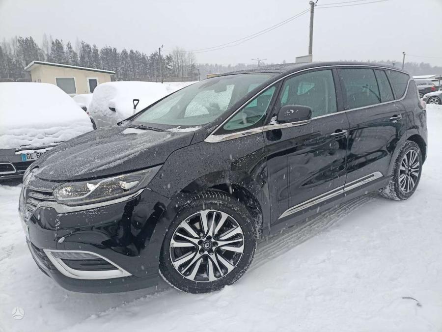Melns Renault Espace 2017 Viļņa, ar dzinēja tilpumu 1.60 L un nobraukumu 165 tūkst. km par 12850 €, foto 7 vietnē AUTOMOTO.COM.LV