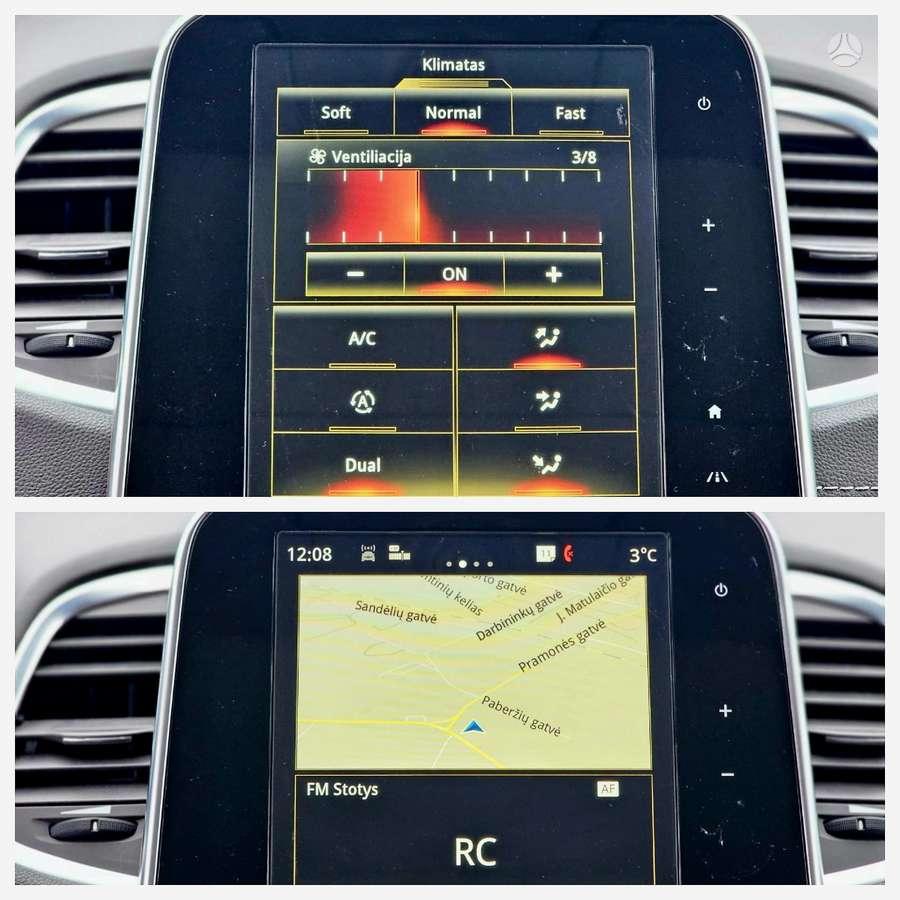 Black Renault Espace 2017 in Taurage, with an engine capacity of 1.60 L and mileage of 210 thousand km for 9400 €, photo 29 on AUTOMOTO.COM.LV