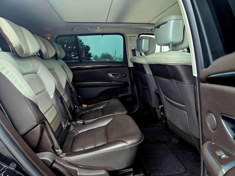 Black Renault Espace 2017 in Taurage, with an engine capacity of 1.60 L and mileage of 210 thousand km for 9400 €, photo 35 on AUTOMOTO.COM.LV