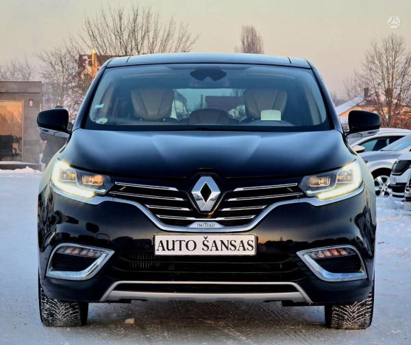 Black Renault Espace 2017 in Taurage, with an engine capacity of 1.60 L and mileage of 192 thousand km for 9450 €, photo 1 on AUTOMOTO.COM.LV