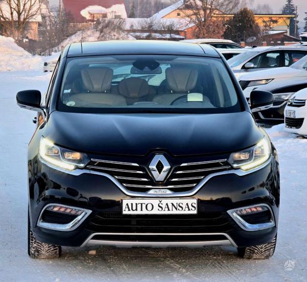 Black Renault Espace 2017 in Taurage, with an engine capacity of 1.60 L and mileage of 192 thousand km for 9450 €, photo 2 on AUTOMOTO.COM.LV