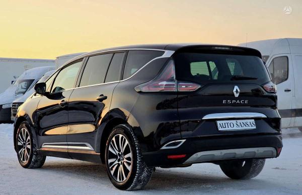 Black Renault Espace 2017 in Taurage, with an engine capacity of 1.60 L and mileage of 192 thousand km for 9450 €, photo 7 on AUTOMOTO.COM.LV
