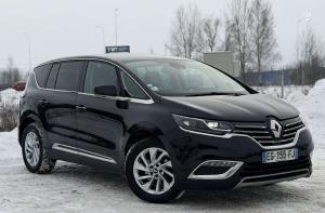 Melns Renault Espace 2017 Tauragė, ar dzinēja tilpumu 1.60 L un nobraukumu 233 tūkst. km par 8200 €, foto 7 vietnē AUTOMOTO.COM.LV