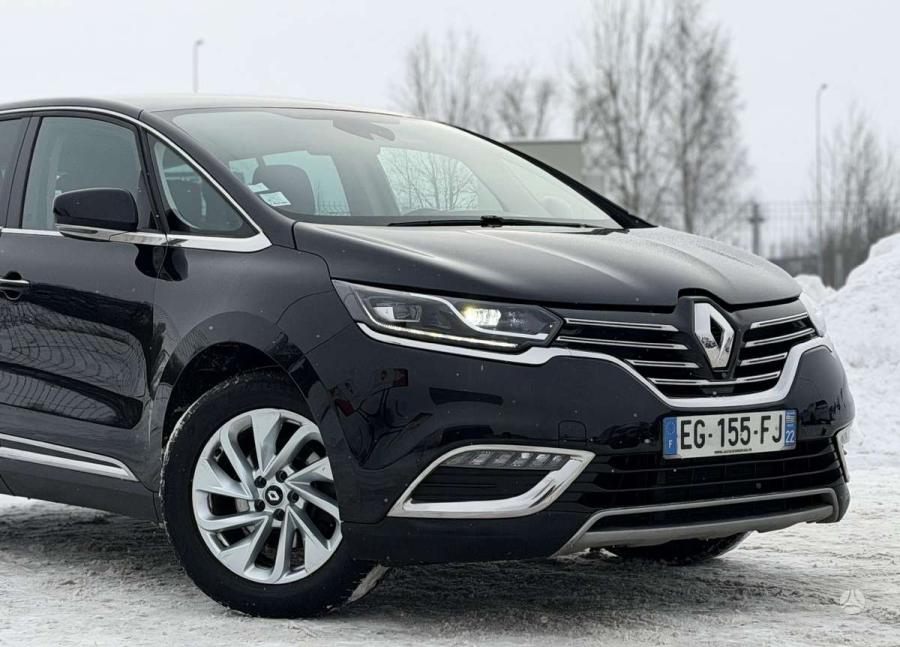 Melns Renault Espace 2017 Tauragė, ar dzinēja tilpumu 1.60 L un nobraukumu 233 tūkst. km par 8200 €, foto 8 vietnē AUTOMOTO.COM.LV