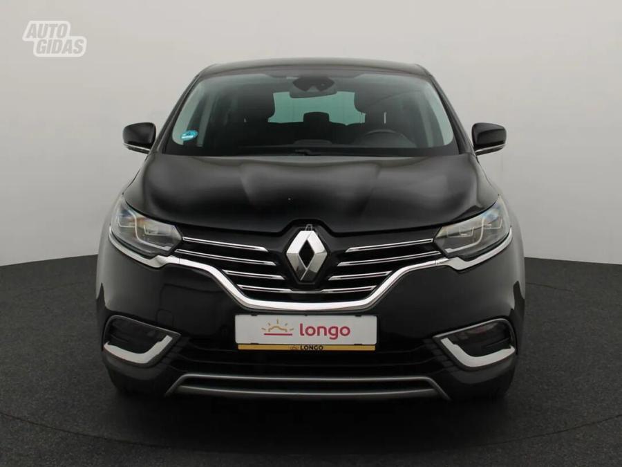 Black Renault Espace 2017 in Vilnius, with an engine capacity of 1.60 L and mileage of 217 thousand km for 12199 €, photo 4 on AUTOMOTO.COM.LV