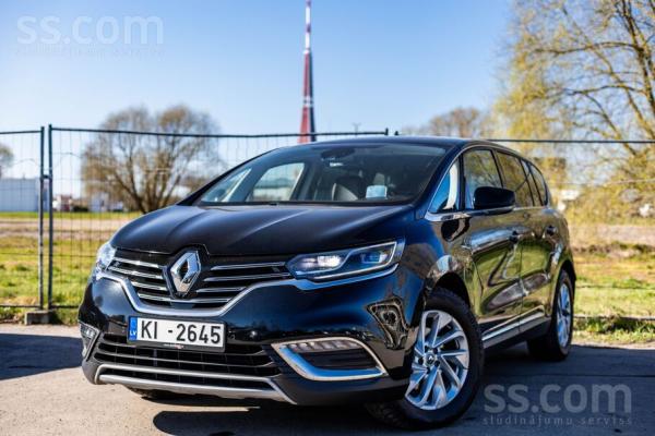 Melns Renault Espace 2017 Rīga, ar dzinēja tilpumu 1.60 L un nobraukumu 248 tūkst. km par 11190 €, foto 1 vietnē AUTOMOTO.COM.LV