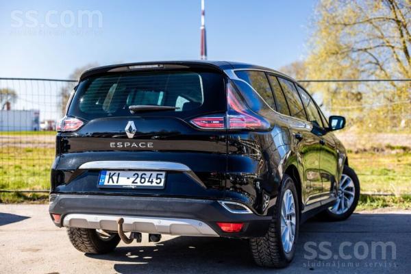 Melns Renault Espace 2017 Rīga, ar dzinēja tilpumu 1.60 L un nobraukumu 248 tūkst. km par 11190 €, foto 7 vietnē AUTOMOTO.COM.LV
