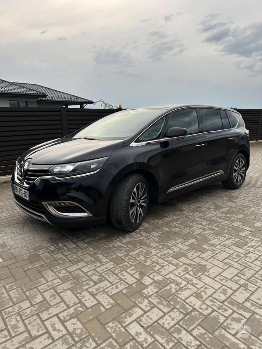 Black Renault Espace 2017 in Vilnius, with an engine capacity of 1.60 L and mileage of 255 thousand km for 9450 €, photo 3 on AUTOMOTO.COM.LV