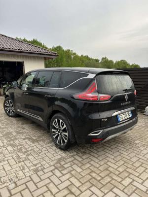 Black Renault Espace 2017 in Vilnius, with an engine capacity of 1.60 L and mileage of 255 thousand km for 9450 €, photo 5 on AUTOMOTO.COM.LV